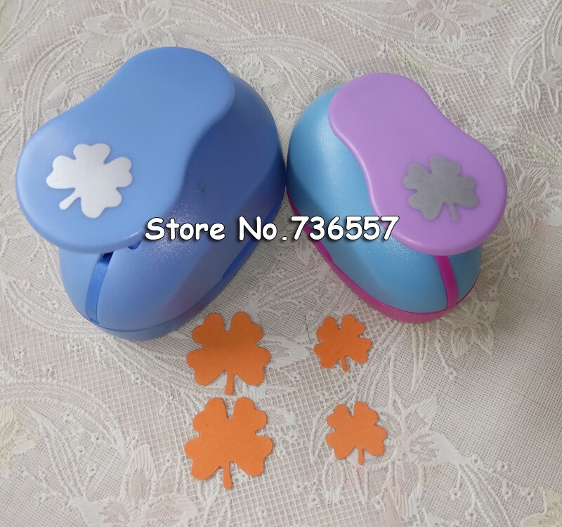 2pcs (2.3cm,1.4cm) four leaf shape craft punch set... – Grandado