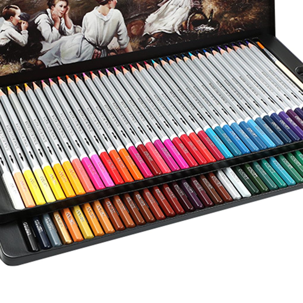 24/36/48 Colors Watercolor Pencils Set Drawing Pen... – Grandado
