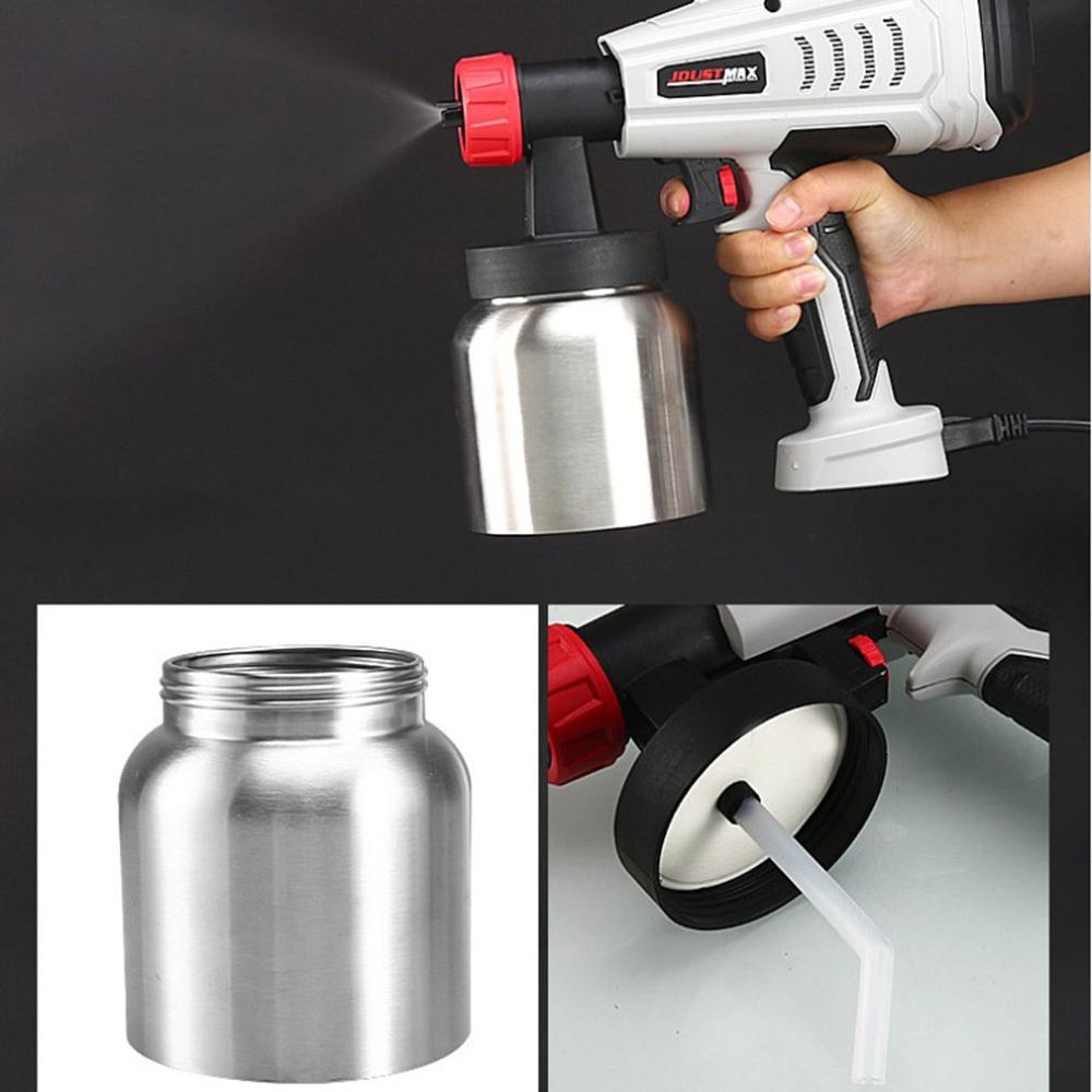 800W Electric Spray Gun 4 Nozzle Sizes 800ml HVLP ... – Grandado