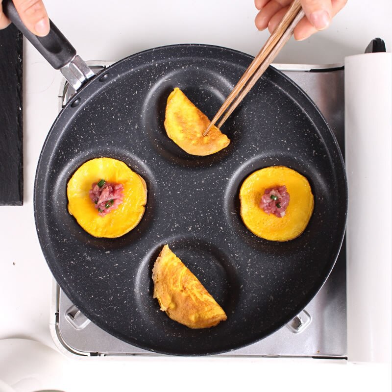 Goodfeer Aluminum Alloy Compartment Frying Pan wit... – Vicedeal