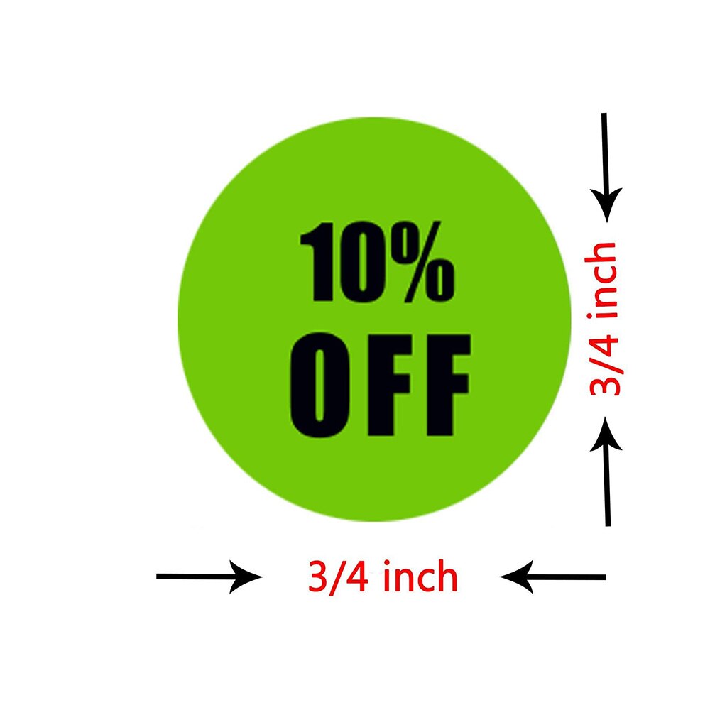 Trend On Price Stickers 1260 Pcs Discount Half Off... – Grandado