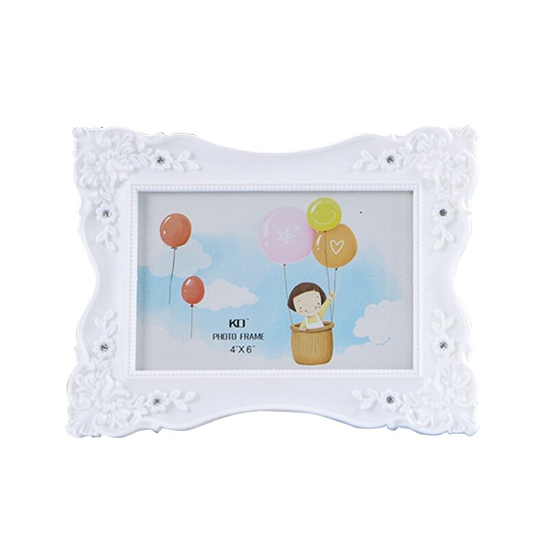 1 Piece PVC Photo Frame White Color Desktop Pictur... – Grandado