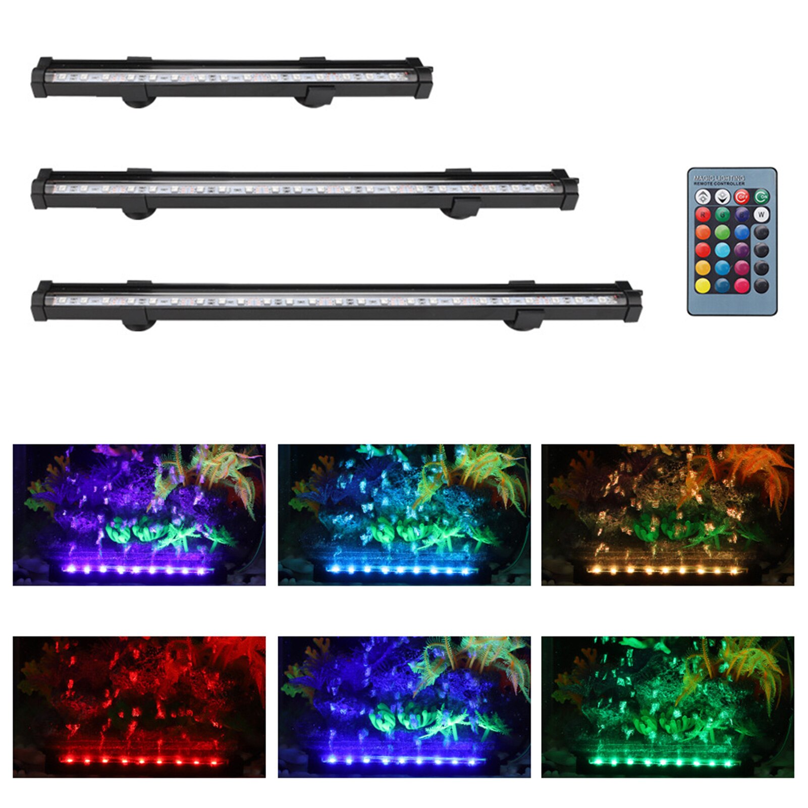 Fish Tank Light LED Aquarium Light Fish Tank Bubbl... – Grandado