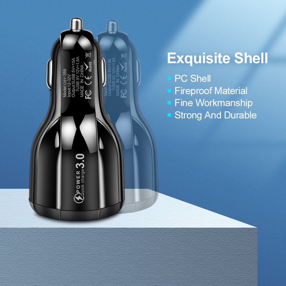 Cargador de teléfono móvil para coche, dispositivo... – Grandado