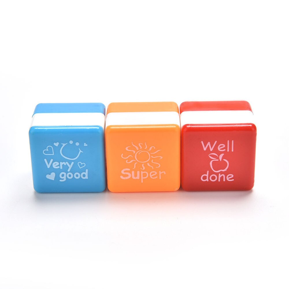 1Pcs DIY Teachers Self Inking Praise Reward Stamps... – Vicedeal