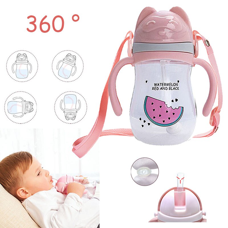 350ML Cartoon Baby Fütterung Flasche Infant Kinder... – Vicedeal