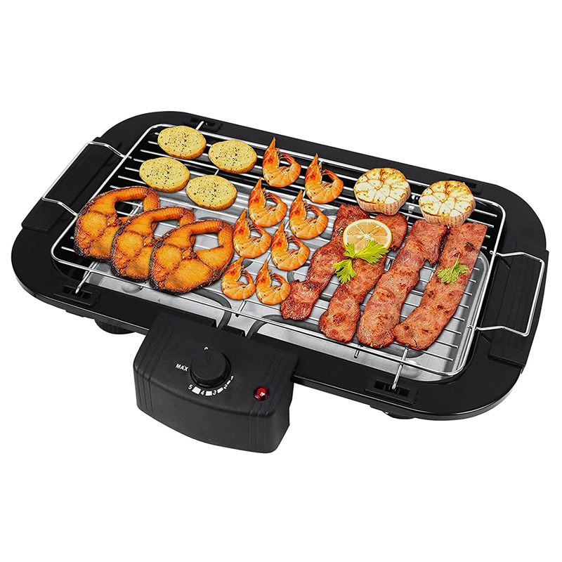 Practical Electric Grill Indoor Smokeless Temperat... – Grandado