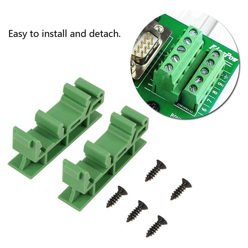 PCB Bracket - 10 Sets 35mm PCB DIN C45 Rail Adapte... – Grandado