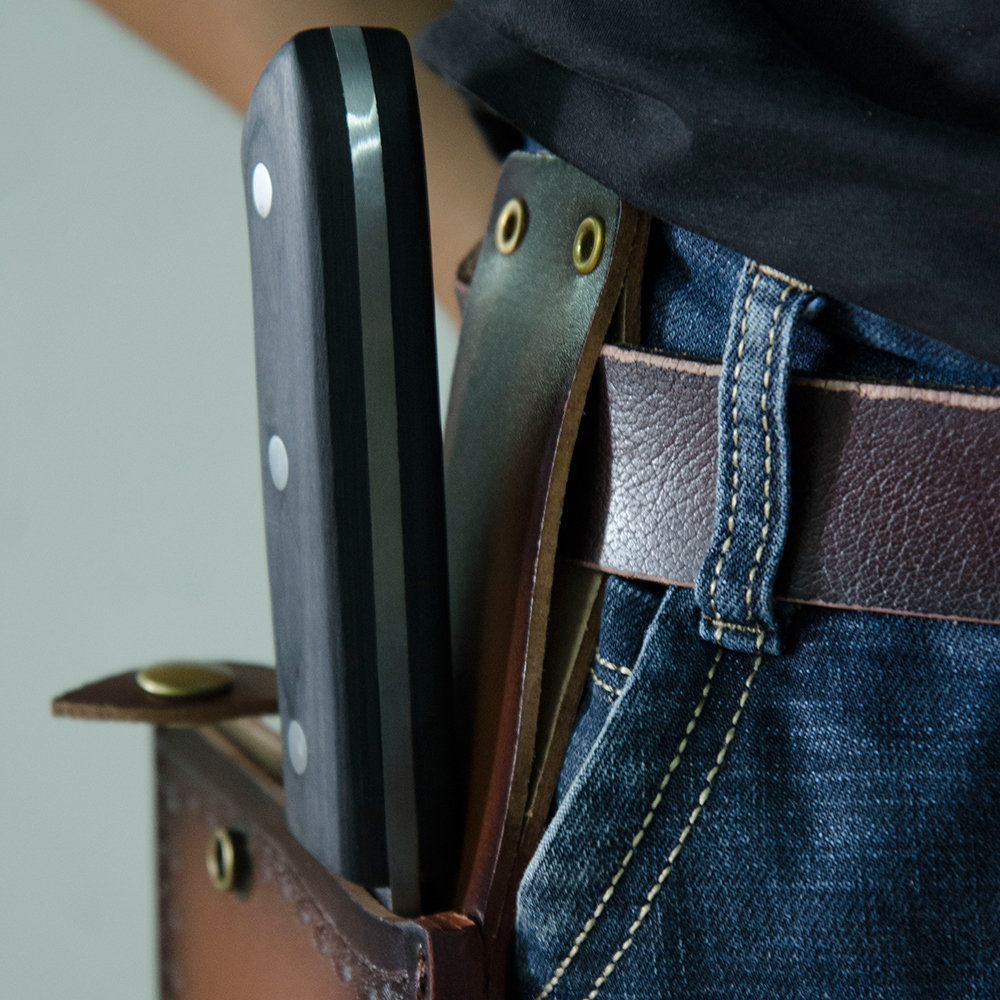 Full Tang Butcher Knife 7 Inch Washing Stone Kitch... – Vicedeal