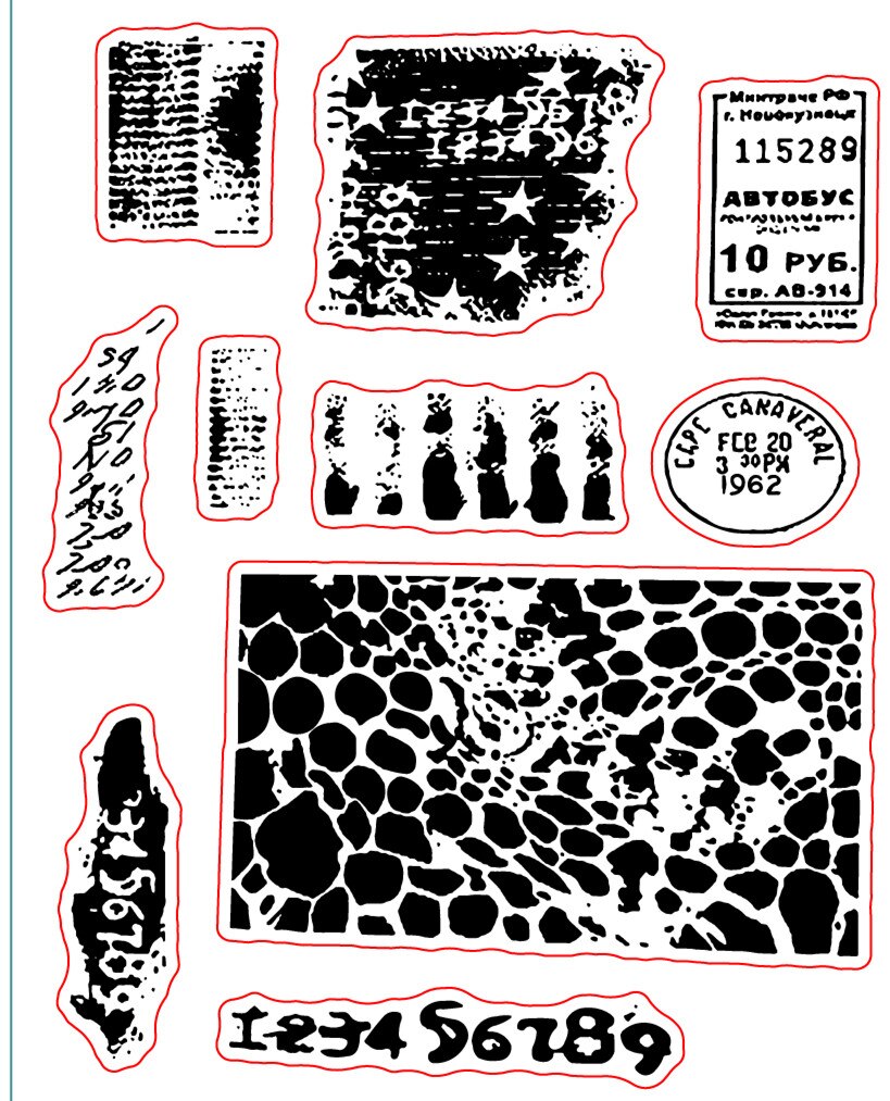 Flower stamp Clear Stamp for Scrapbooking Transpar... – Grandado