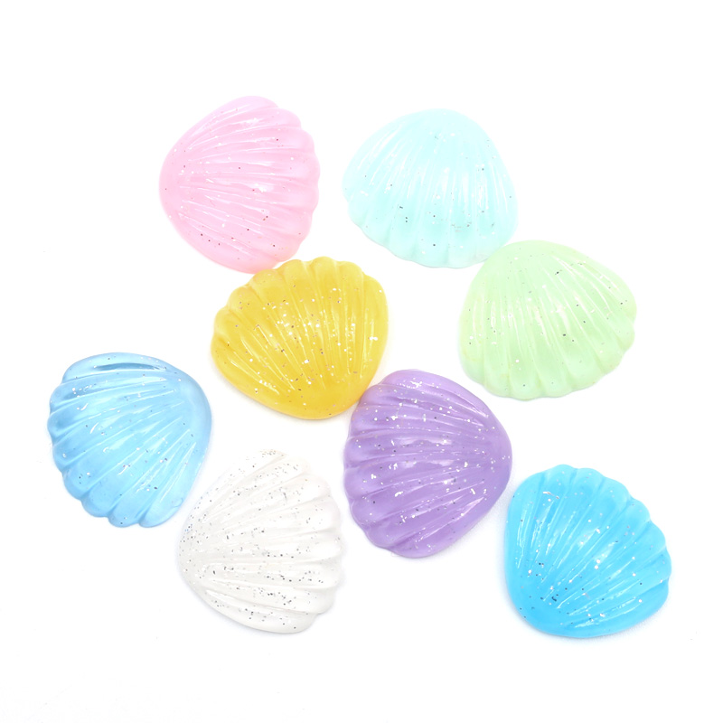 LF 20Pcs Mixed Clear Resin Shell Decoration Crafts... – Vicedeal