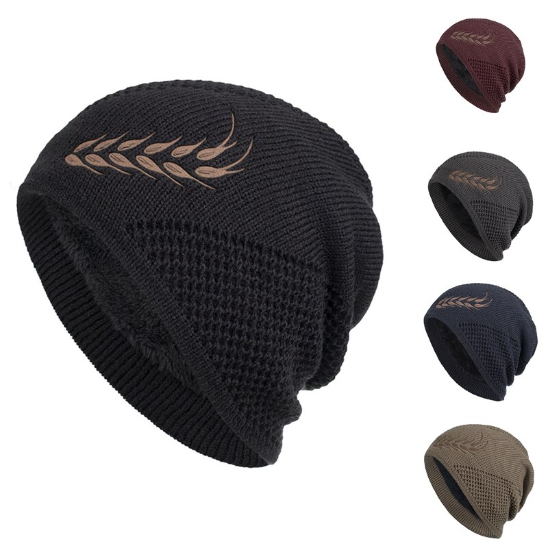 Winter Pluche Beanie Hat Mannen Winddicht Hedging ... – Grandado