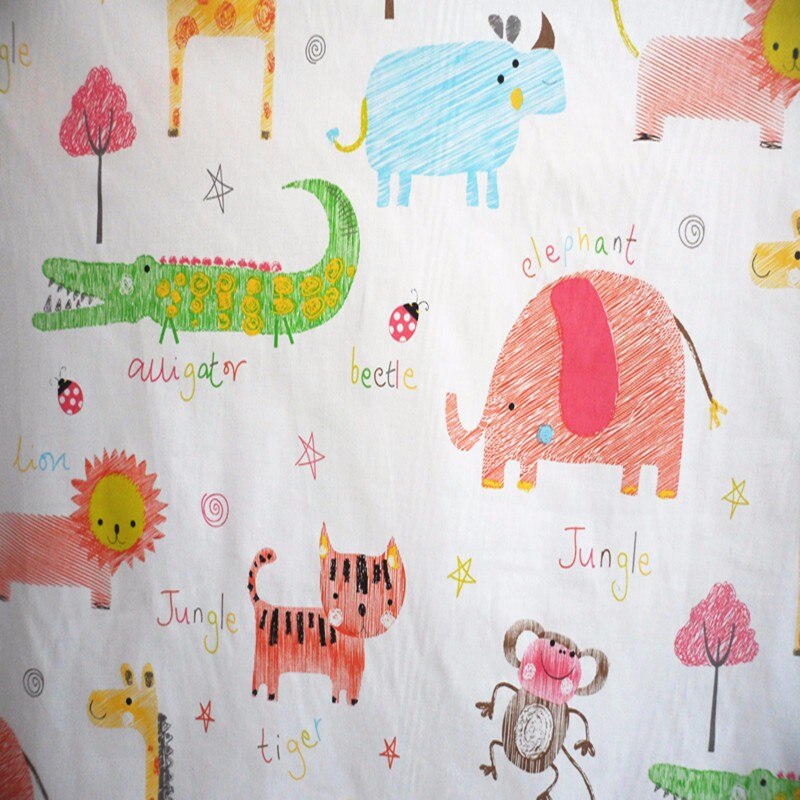 100% Cotton viaPhil Brand Happy Animals Zoo & Sun ... – Grandado