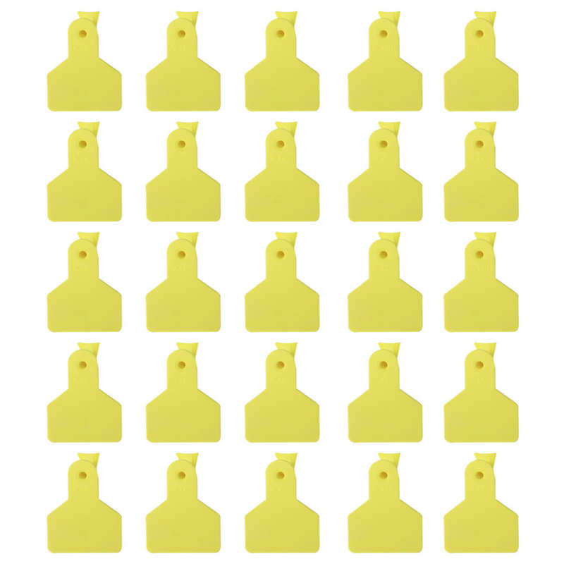 Livestock Ear Tag Ear Label One‑Piece Without Word... – Vicedeal