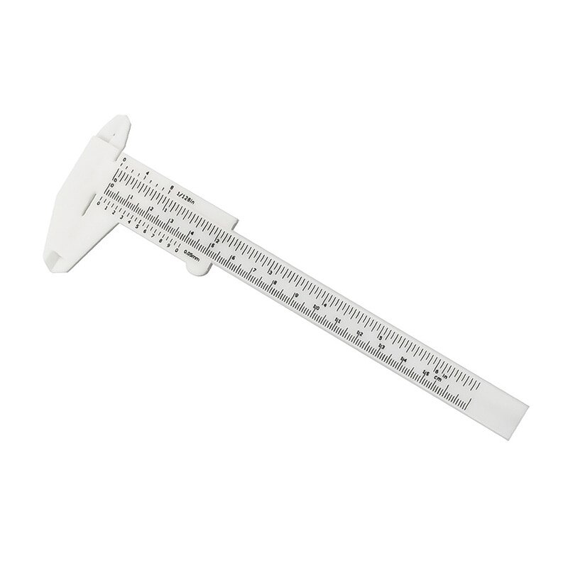 Double Scale Plastic Vernier Caliper Ruler Measuri... – Grandado