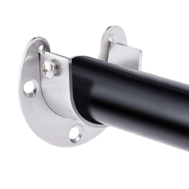 4 Packs Heavy Duty Stainless Steel Closet Rod End ... – Grandado