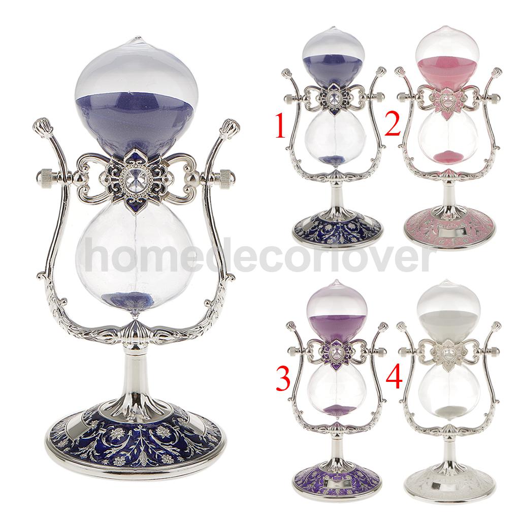 Rotatable Sandglass Hourglass Timer Clock With Sta... – Vicedeal