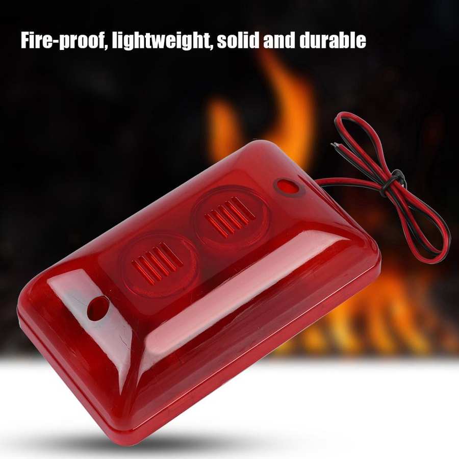 12V 15W Wired Strobe Siren Sound Alarm Strobe Flas... – Vicedeal 12V 15W Wired Strobe Siren Sound Alarm Strobe Flas... – Vicedeal