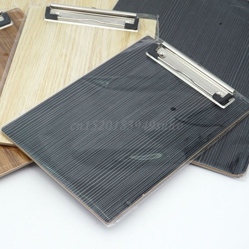 OOTDTY Portable A4 A5 Wooden Writing Clipboard Fil... – Vicedeal
