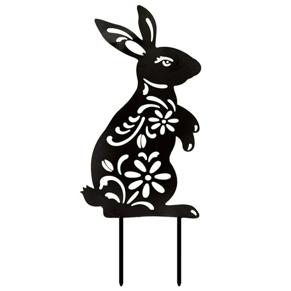 Easter Stake Garden Stake Bunny Shape Acrylic Lawn... – Grandado