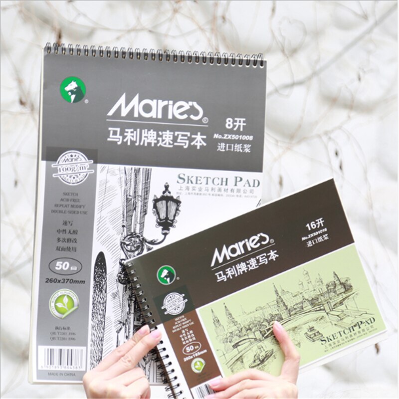 Profesjonalny szkicownik pamiętnik rysunek malarst... – Grandado