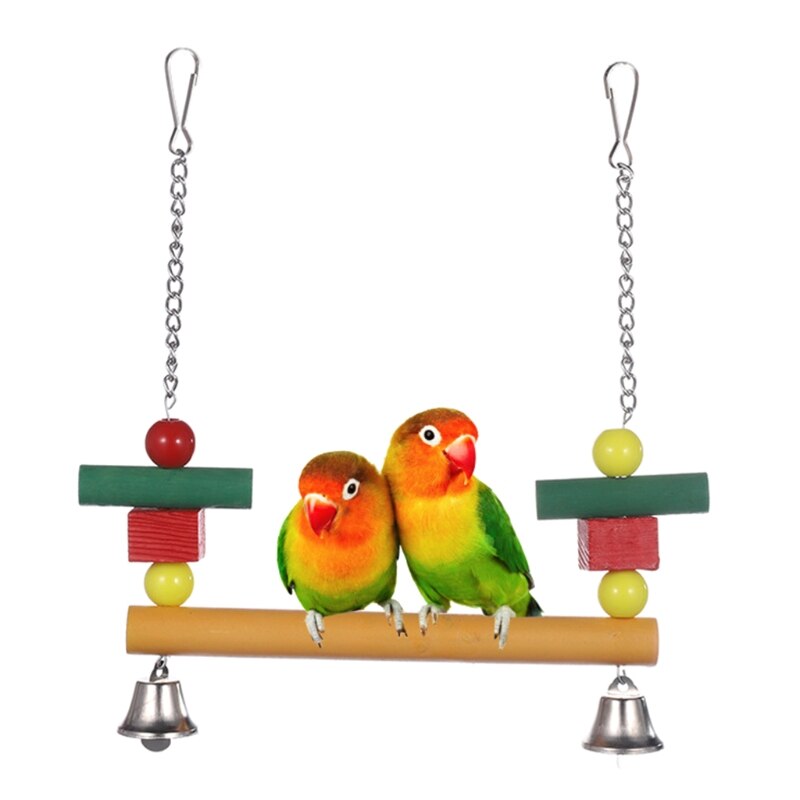 Bird Toys Wooden Perch for Small Birds Easy to Ins... – Vicedeal