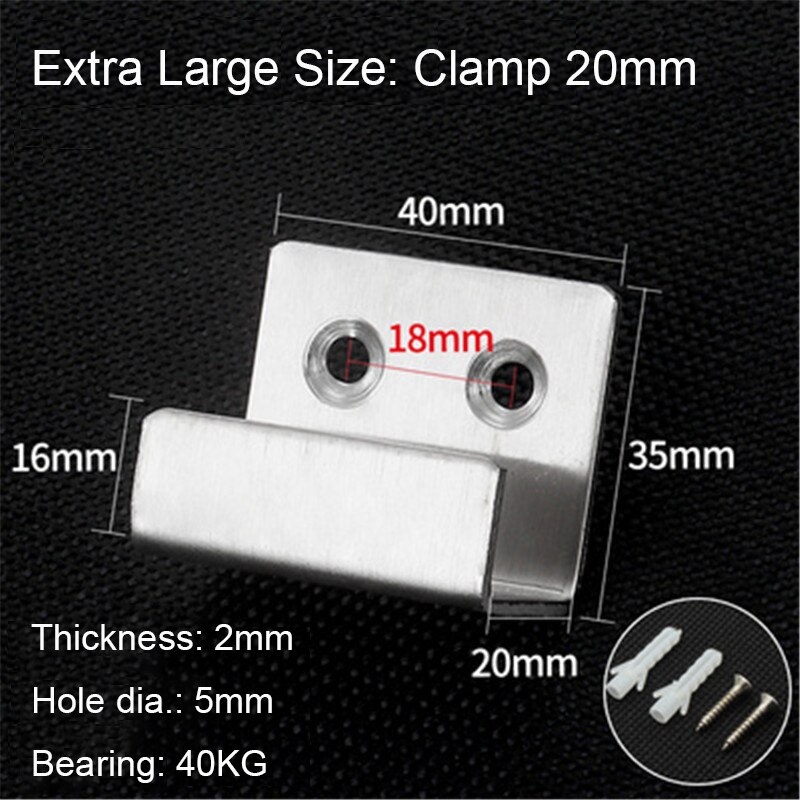 2pcs/lot Thick Stainless Steel Tile Hanging Code W... – Grandado