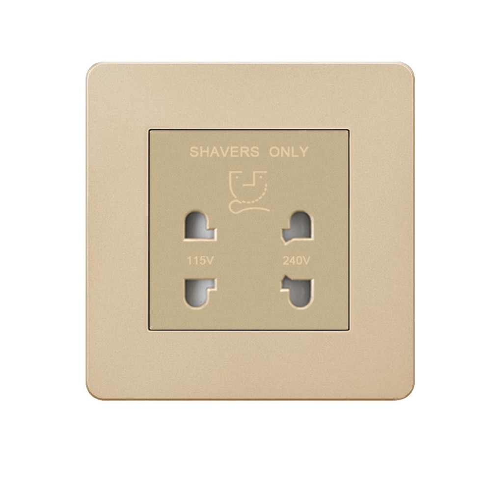 Shaver Socket Wall Power Outlet Bathroom Beard Kni... – Grandado