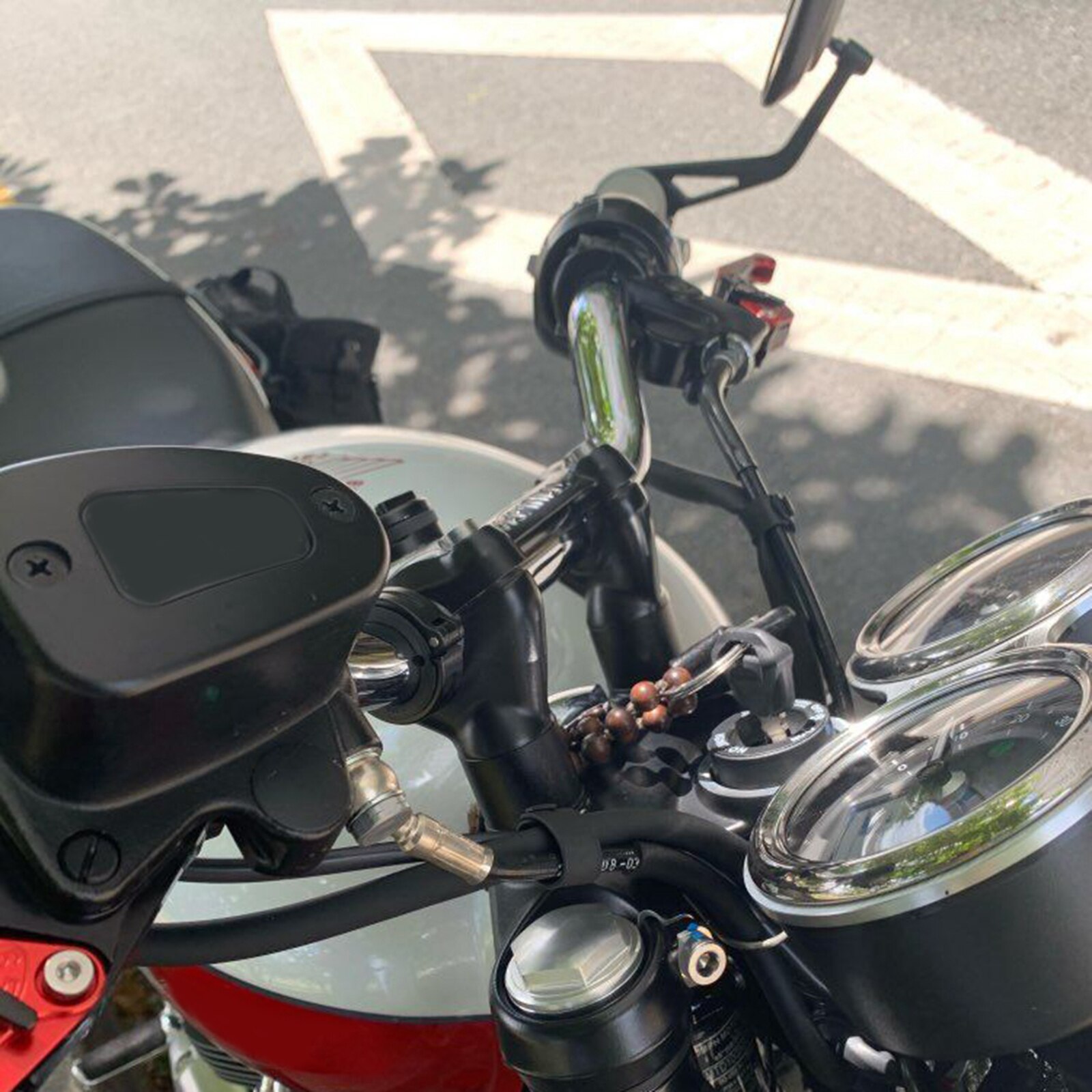 Pair Motorbike Motorcycle Handle Bar Mount Mountin... – Grandado