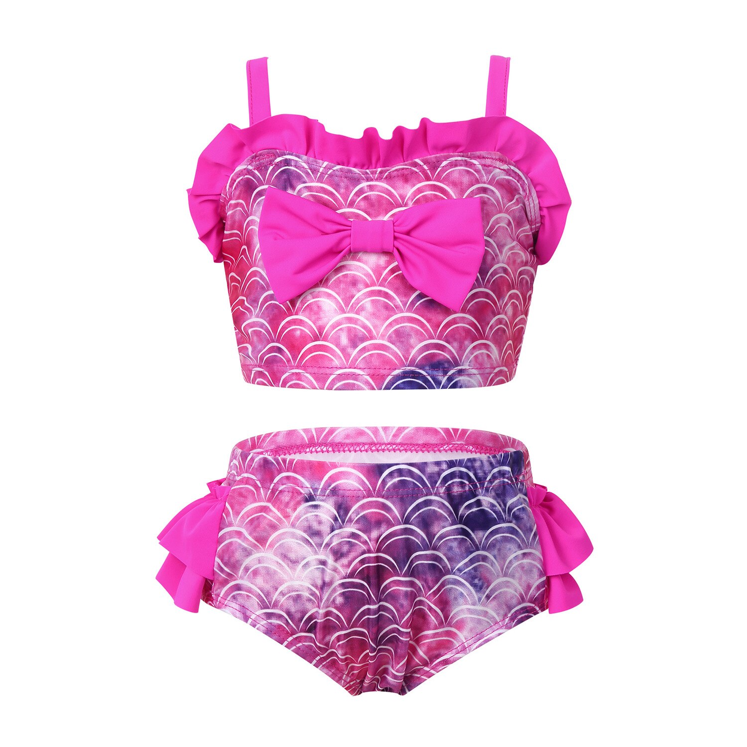 Summer Swimsuit Toddler Kids Baby Girls Fish Scale... – Grandado