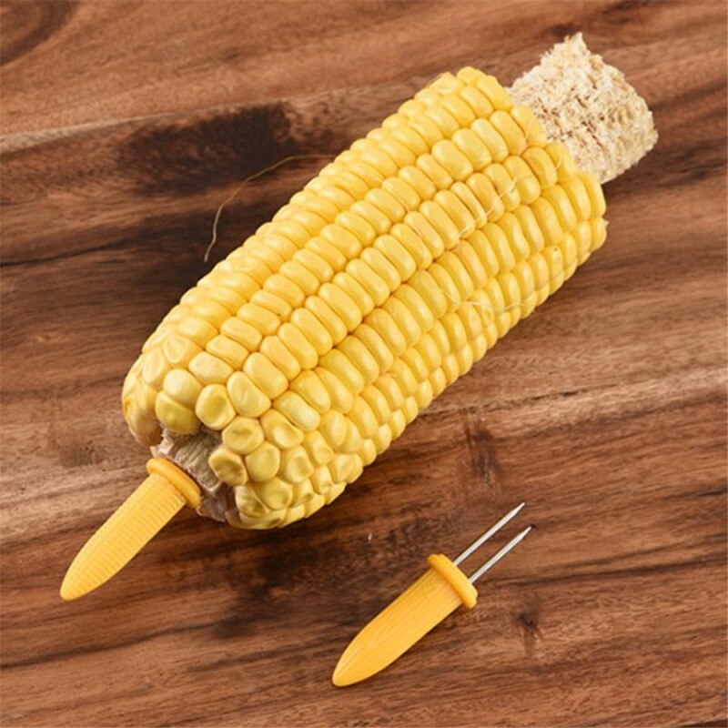 Corn Needle BBQ Corn Holders Corn on The Cob Skewe... – Vicedeal