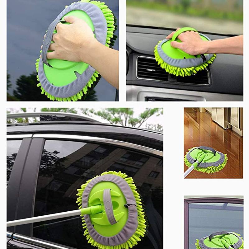 2 In 1 Wasstraat Borstel Microfiber Zachte Auto Wa... – Vicedeal