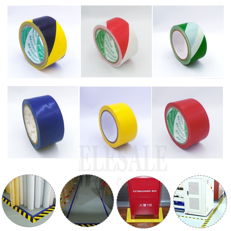 1 Roll 48mm*18m Waterproof PVC Warning Tape Anti-S... – Vicedeal