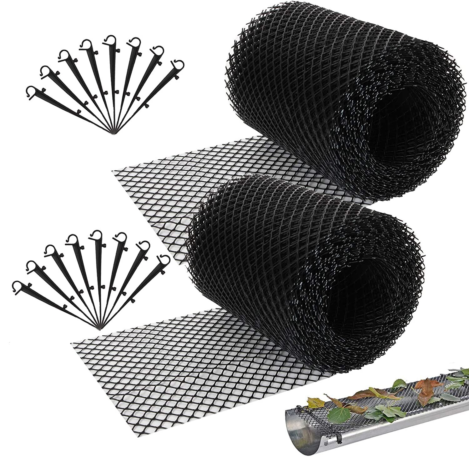 With Stakes Stops Leaves Anti Clogging Mesh Cover ... – Grandado