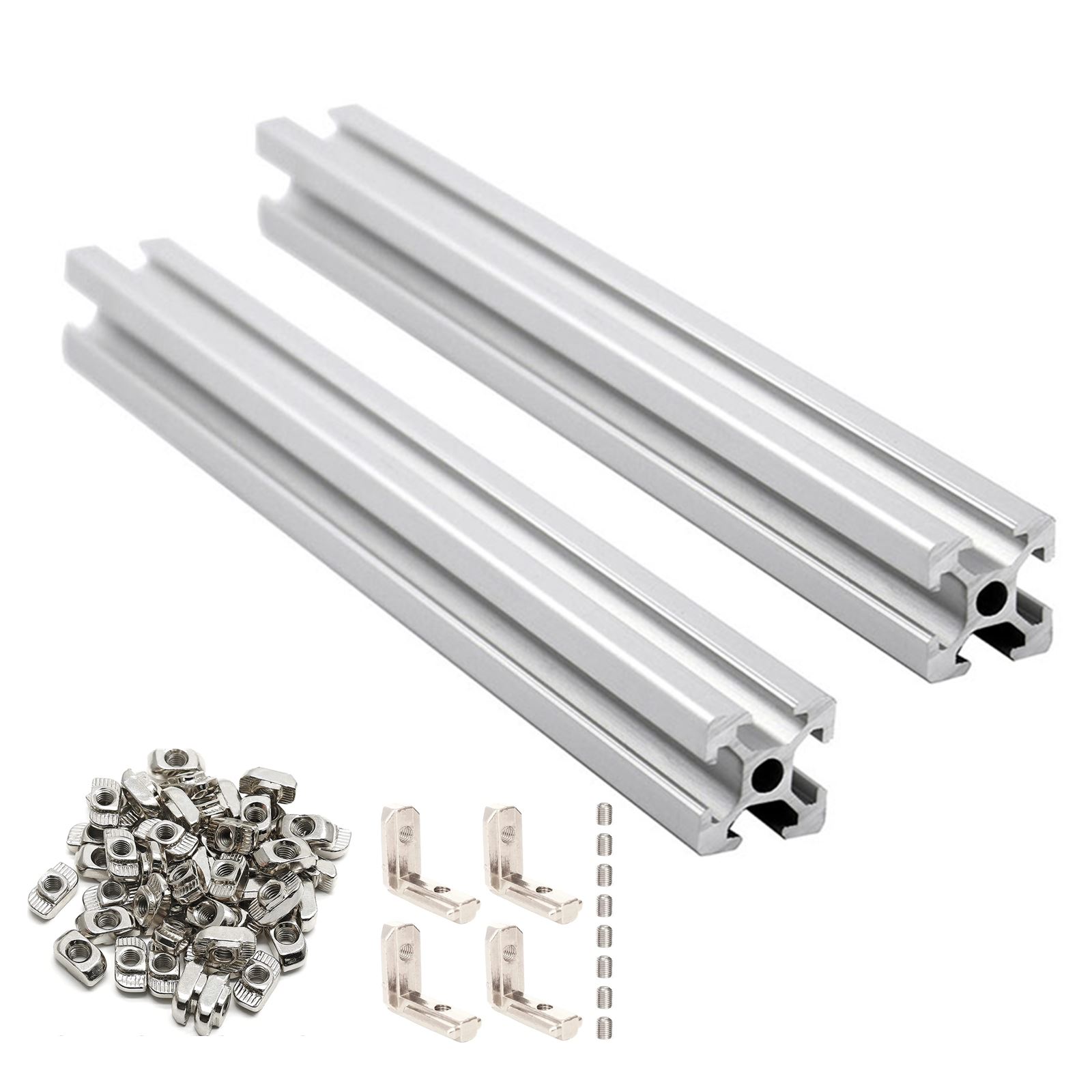 2PCS Aluminum Profile Extrusion European Standard ... – Grandado