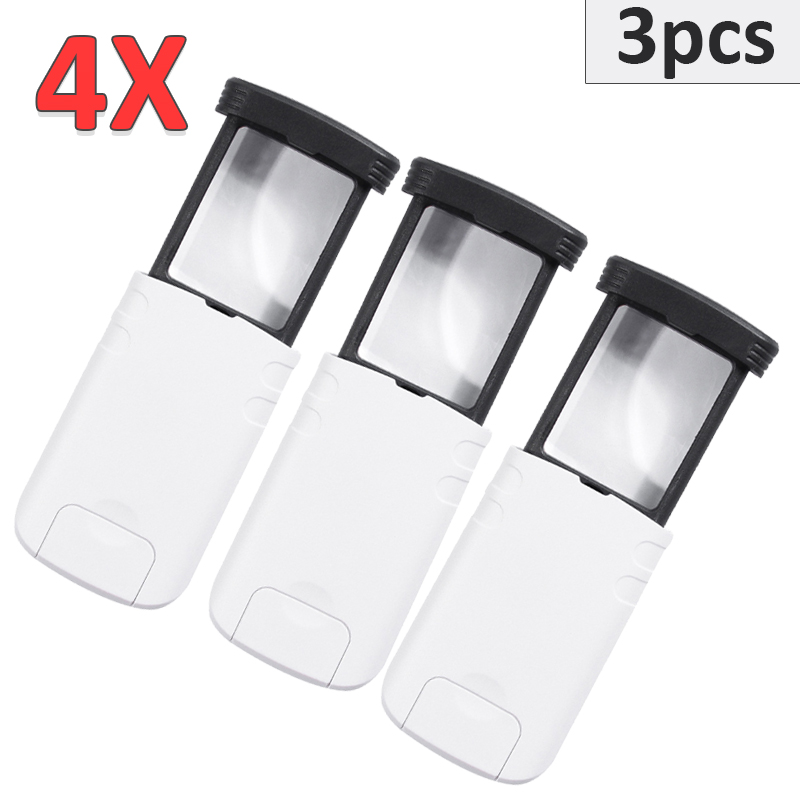 4X Magnifying Glass Lens Foldable Pocket Handheld ... – Grandado