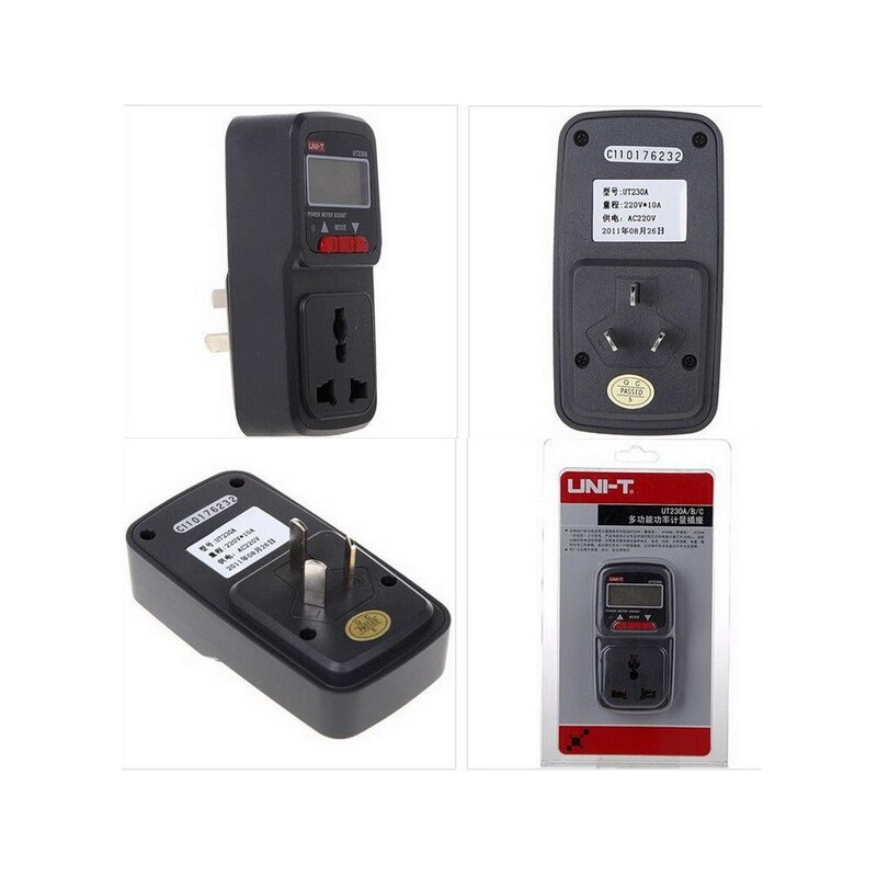 Uni-T UT230A Multi-function Power Meter Socket Ene... – Grandado