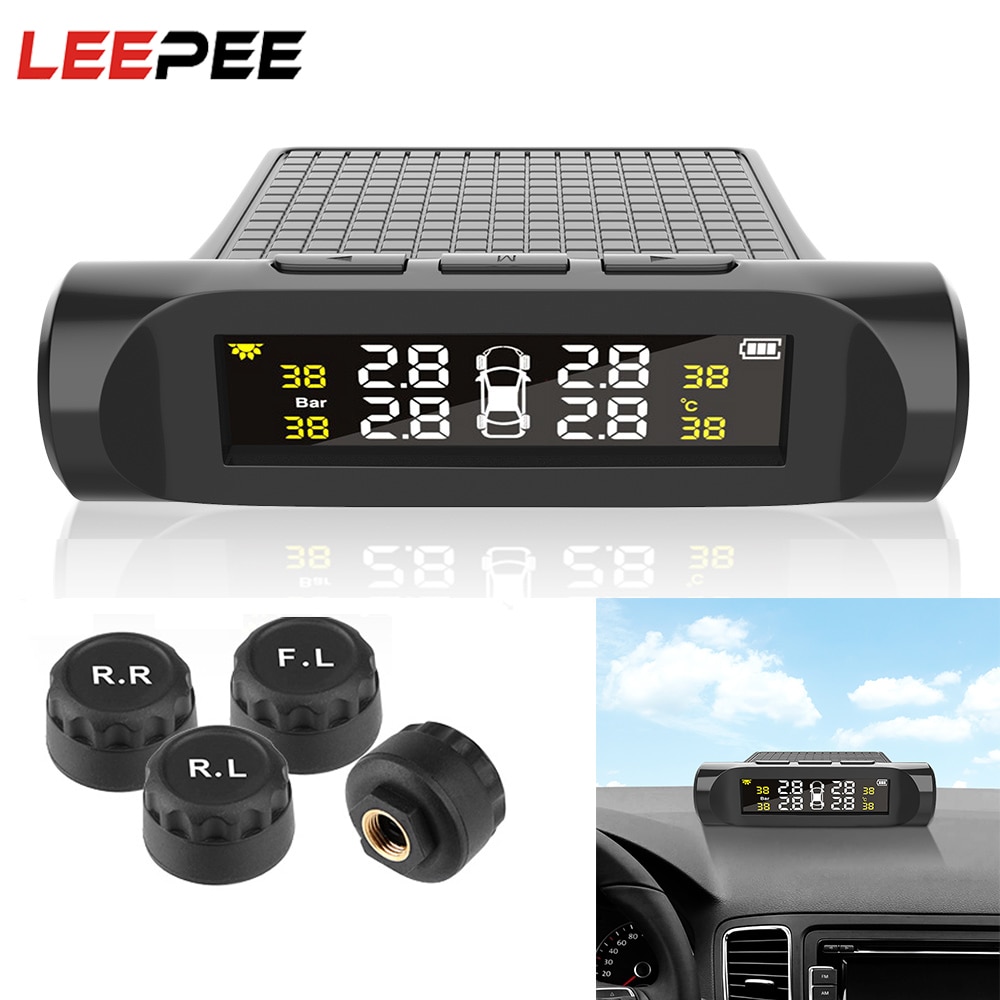 Smart Auto Tpms Bandenspanningscontrolesysteem Dig... – Grandado