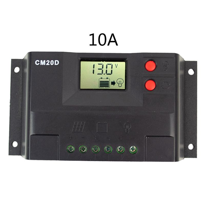 10-40A Solar Panel Controller Charge Regulator Bat... – Grandado