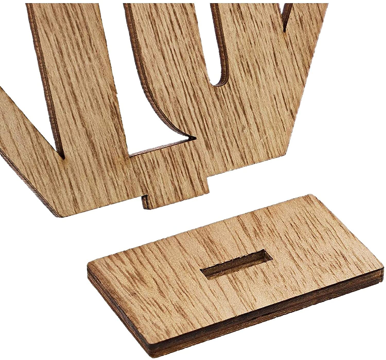 1-30 Numbers Wood Signs Wedding Hexagon Table Numb... – Vicedeal