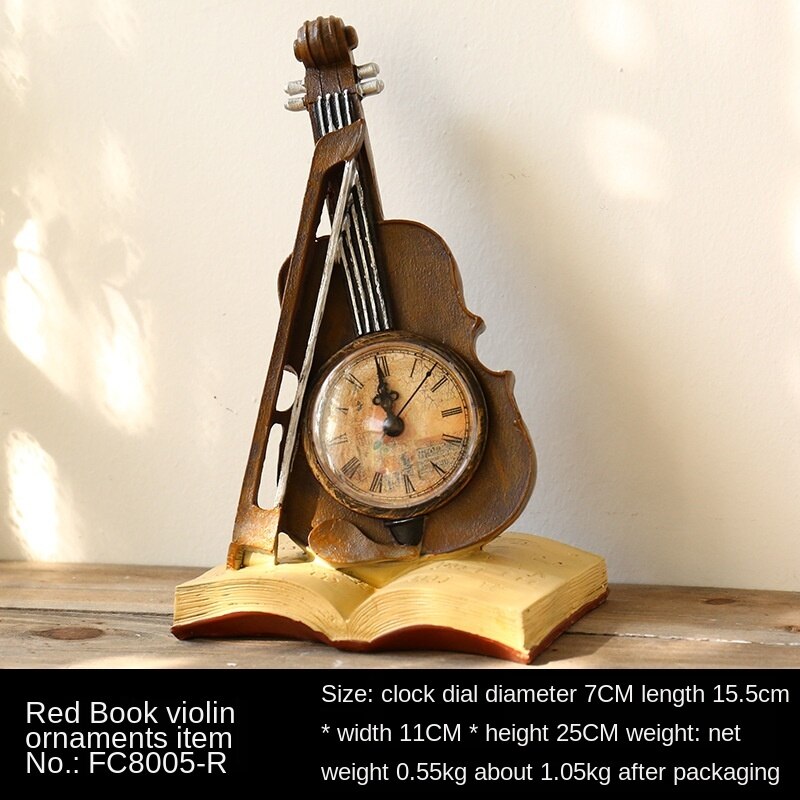 Clocks Vintage Clock Retro Globe Antique Telephone... – Grandado