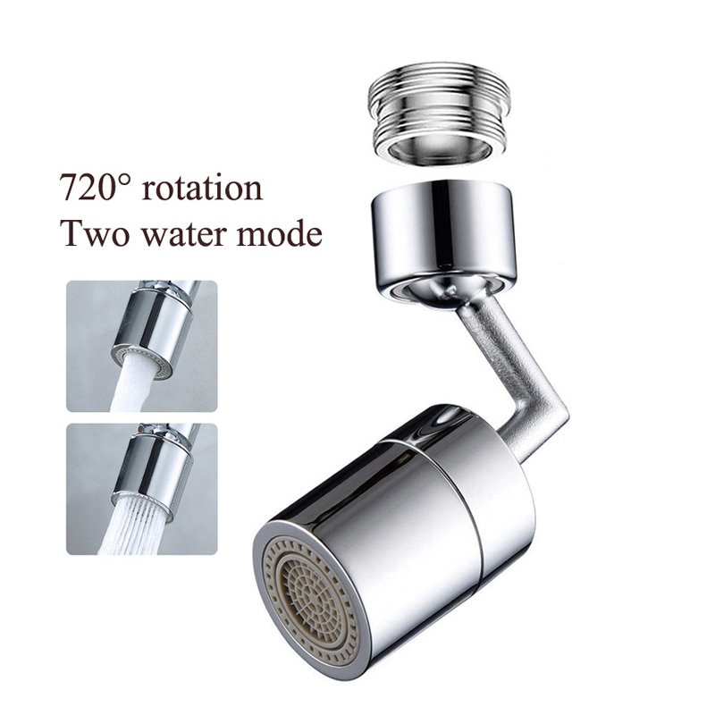 Tap Beluchter 720 ° Rotatie Universele Splash Proo Grandado