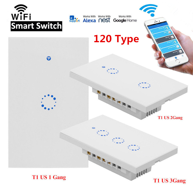Interruptor Smart Light Switch Us Standard 1 2 3 G... – Vicedeal