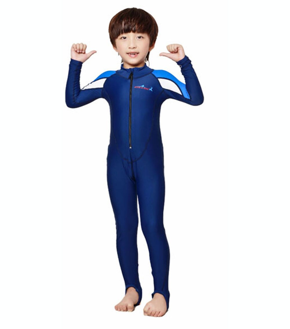 Kinder Schwimmen Anzug Jugend Grundlegende Skins L... – Vicedeal