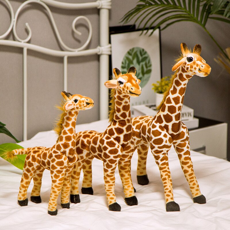 Soft and fluffy Simulation Plush Giraffe Toy Home ... – Grandado