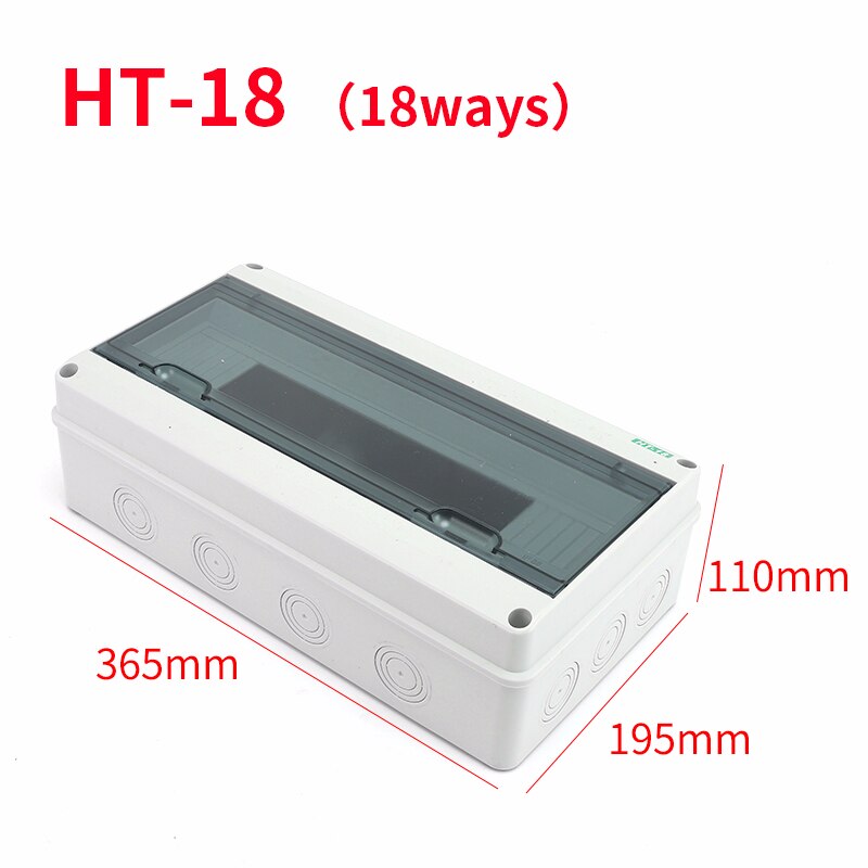 HT-5/8/12/15/18/24 Way Plastic Electrical Distribu... – Vicedeal