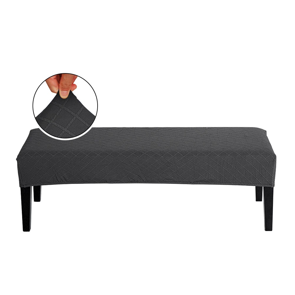 Stylish Washable Stretch Jacquard Bench Cover Soft... – Vicedeal