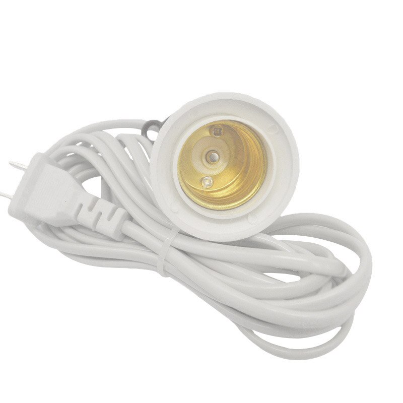 Portable Power Cord Cable E27 Pendant Lamp Socket ... – Grandado