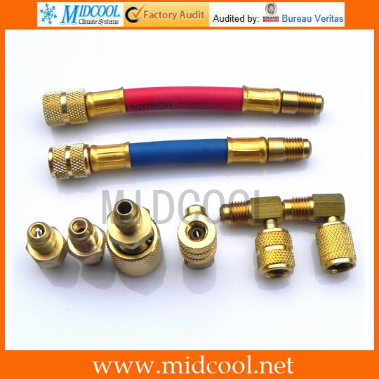 A/C Air Conditioning Manifold Converting Brass Ada... – Vicedeal