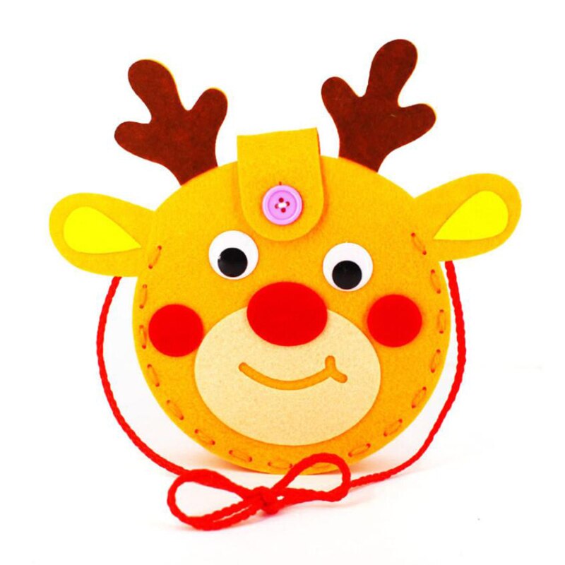 Cartoon DIY Craft Toy Christmas Crafts Children Ed... – Grandado